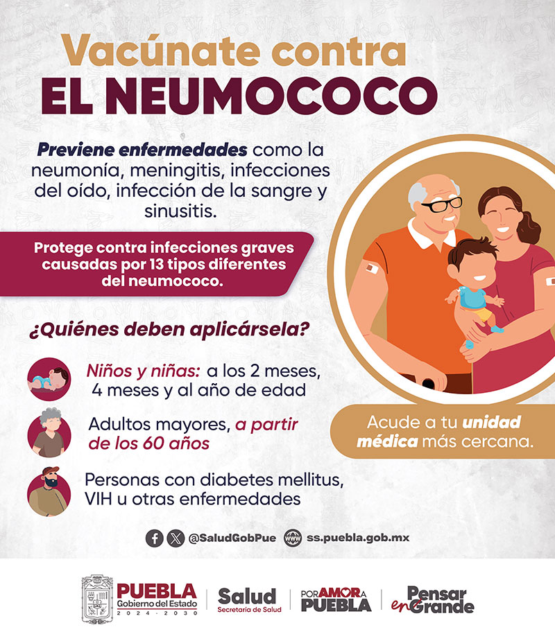 Vacúnate contra el neumococo